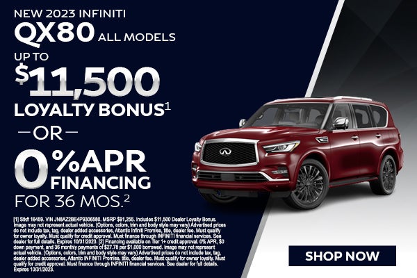 INFINITI Dealership in Jacksonville FL | Atlantic INFINITI